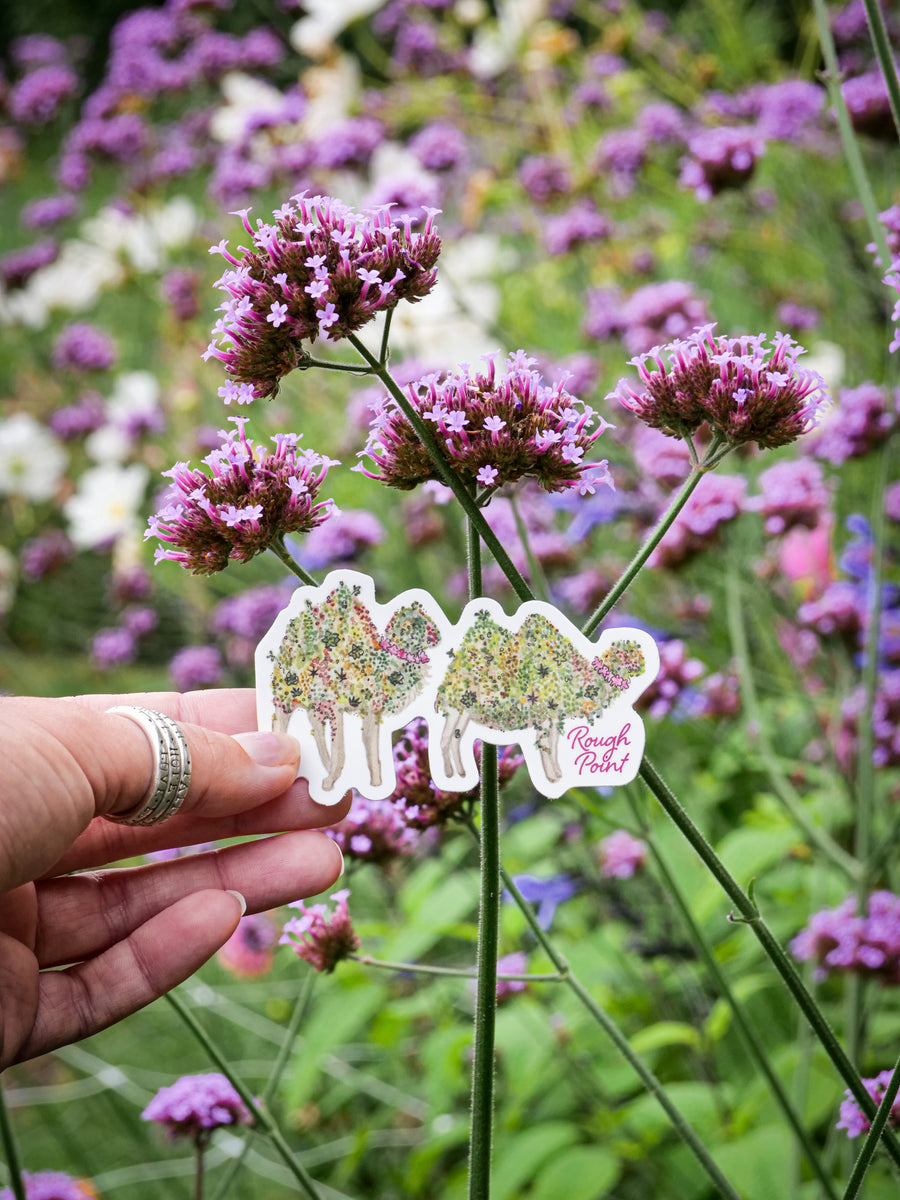 Whimsical Camel Die-Cut Sticker – Newport Restoration Foundation