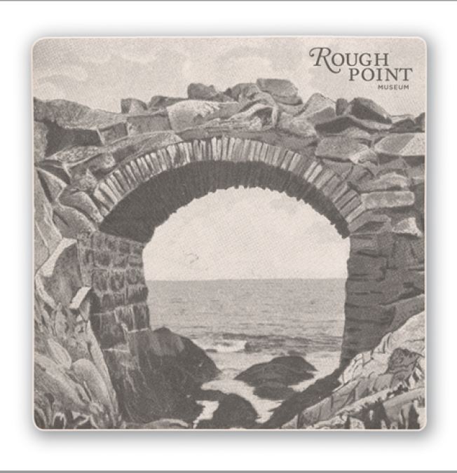 Cliff Walk Bridge Sandstone Coaster – Newport Restoration Foundation